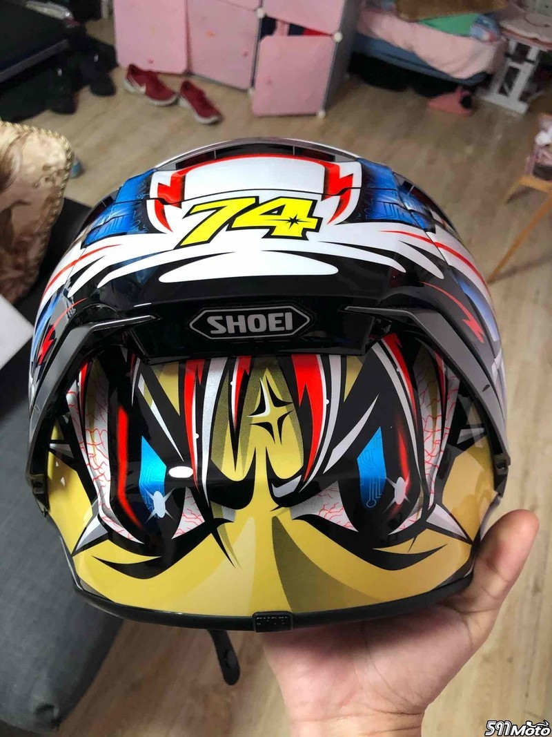 SHOEI X14 红加藤 XL-竞速车友会 - 591moto