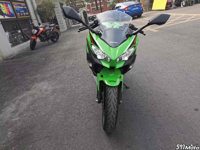 聚友机车现货出售21款忍者400绿色-竞速车友会 - 591moto