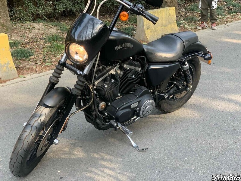 【雷霆车行】新到14年个人一手哈雷883N，1800km-竞速车友会 - 591moto