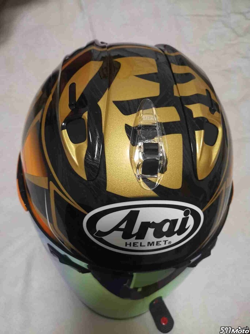 Arai半盔，XL,金色带刀侍卫，低价出-竞速车友会 - 591moto