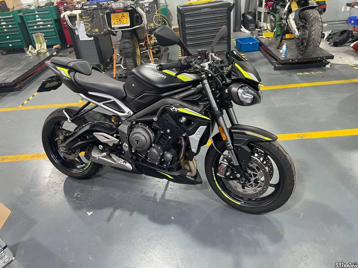 20年凯旋765RS-竞速车友会 - 591moto