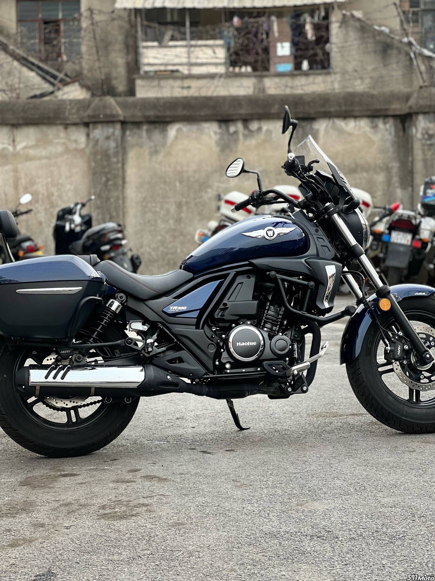 吉源机车：出温莎蓝TR300-竞速车友会 - 591moto