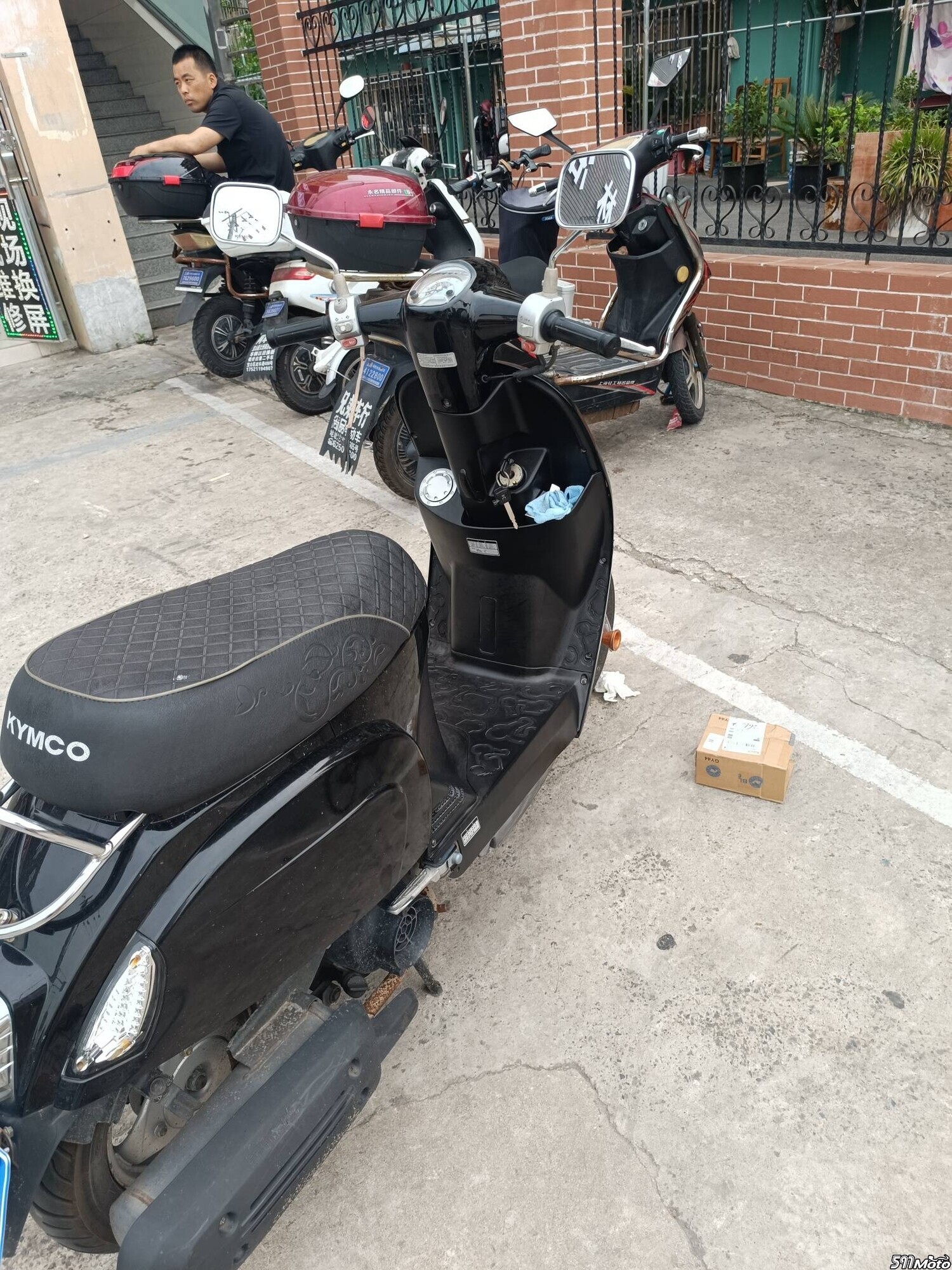 出进口光阳 110Mini 蓝 C 协议不过户-竞速车友会 - 591moto