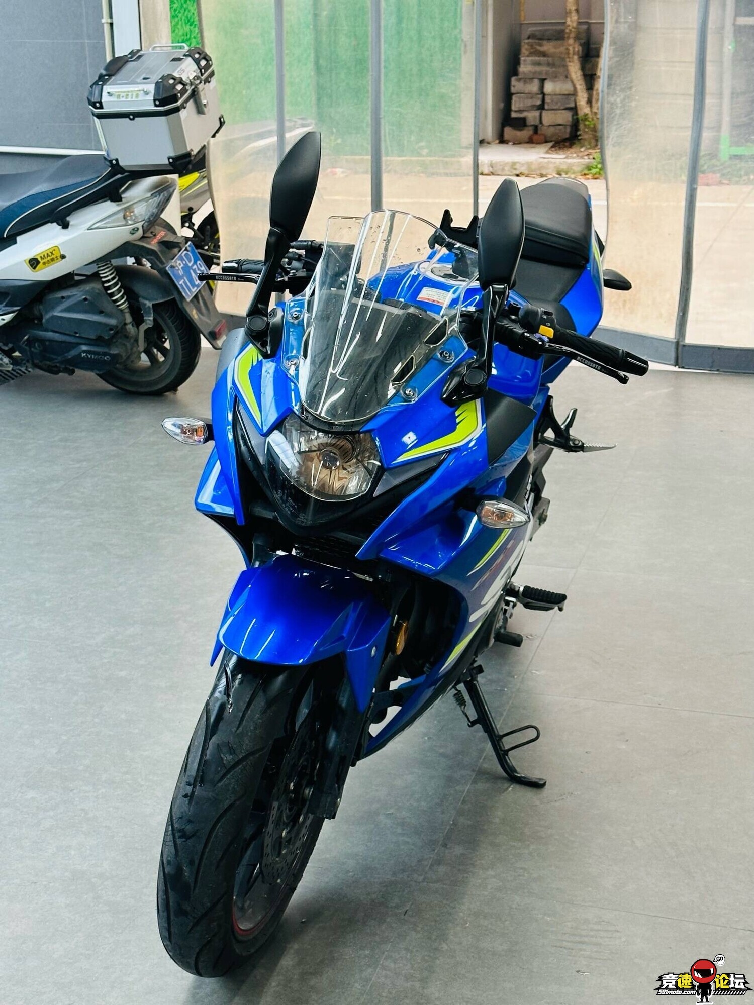 出售18年gsx250海神蓝-竞速车友会 - 591moto