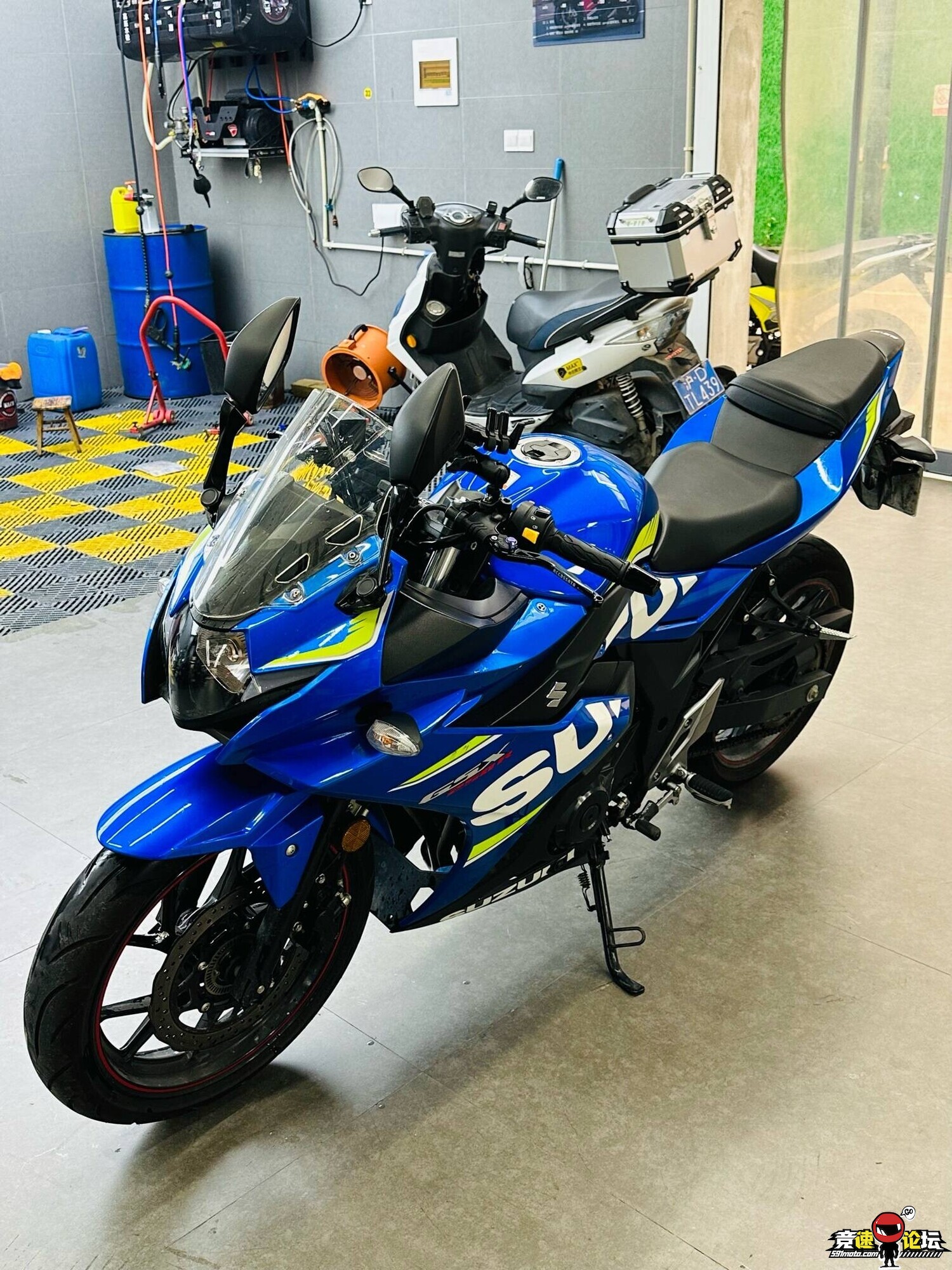 出售18年gsx250海神蓝-竞速车友会 - 591moto