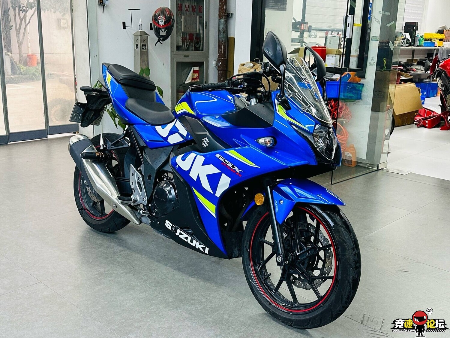 出售18年gsx250海神蓝-竞速车友会 - 591moto