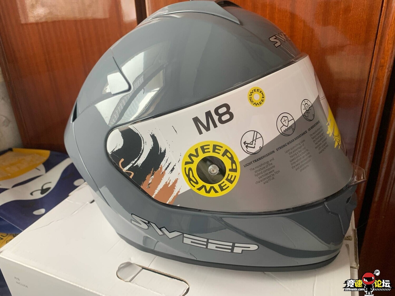 头盔全新sweep L码 卖身价出-竞速车友会 - 591moto