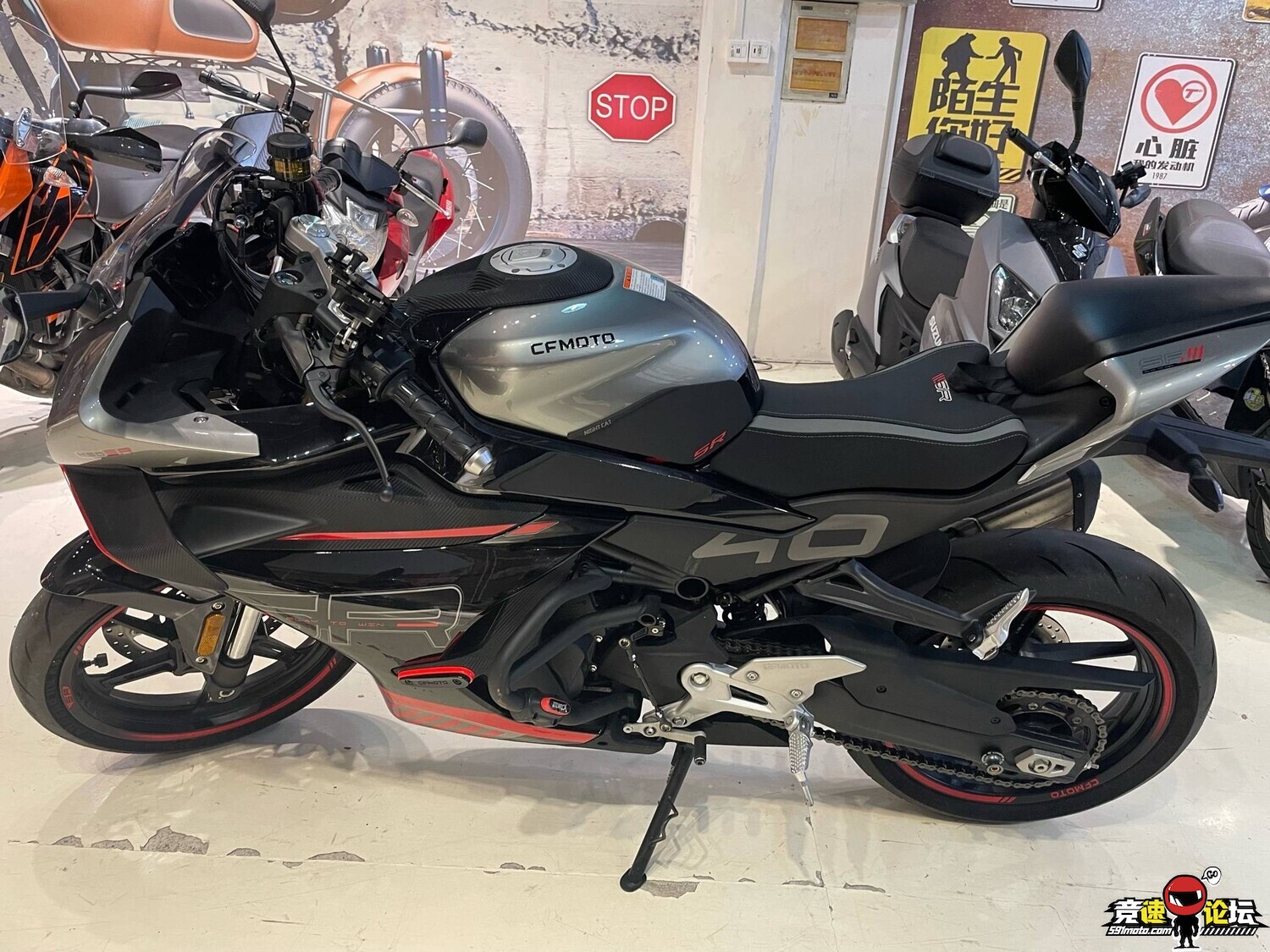 【水娃机车】22年9月岛牌春风450SR-竞速车友会 - 591moto