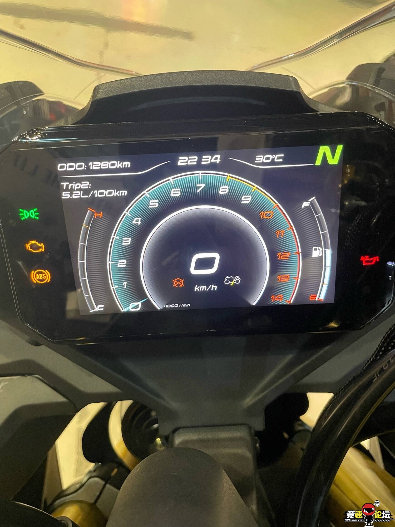 【水娃机车】22年9月岛牌春风450SR-竞速车友会 - 591moto