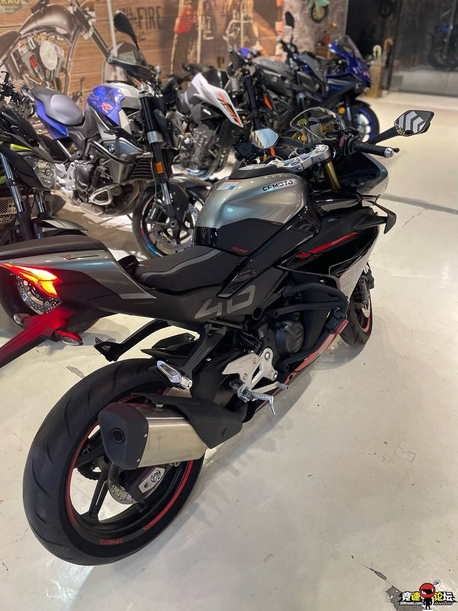 【水娃机车】22年9月岛牌春风450SR-竞速车友会 - 591moto