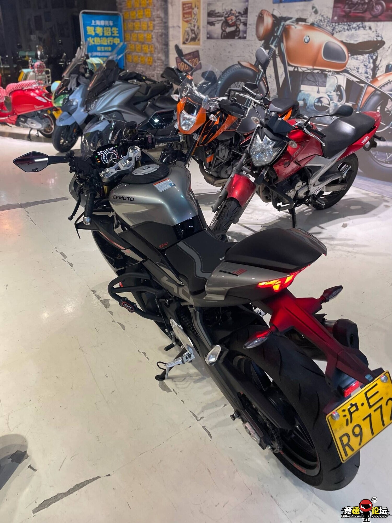 【水娃机车】22年9月岛牌春风450SR-竞速车友会 - 591moto