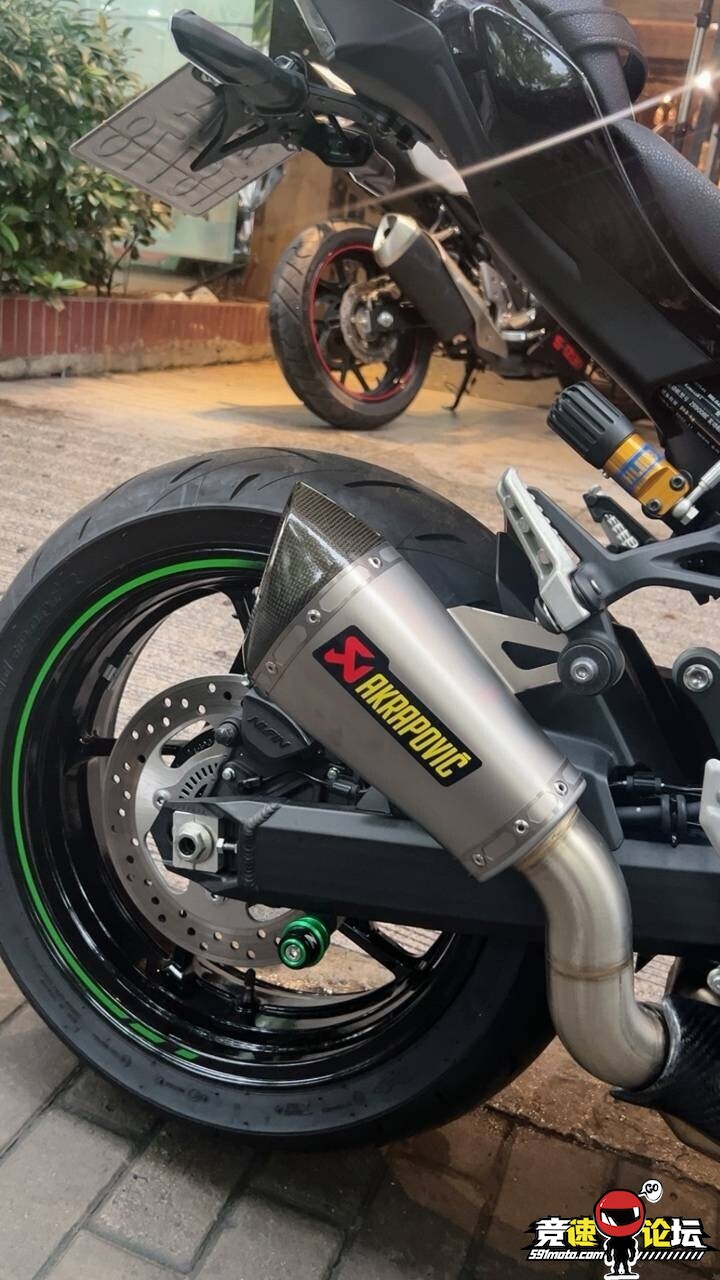 沪A 川崎Z900se 擦刮辣咯车子 车子漂亮的很-竞速车友会 - 591moto