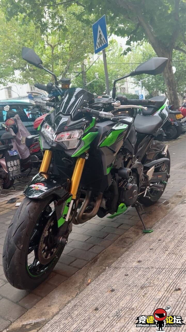 沪A 川崎Z900se 擦刮辣咯车子 车子漂亮的很-竞速车友会 - 591moto