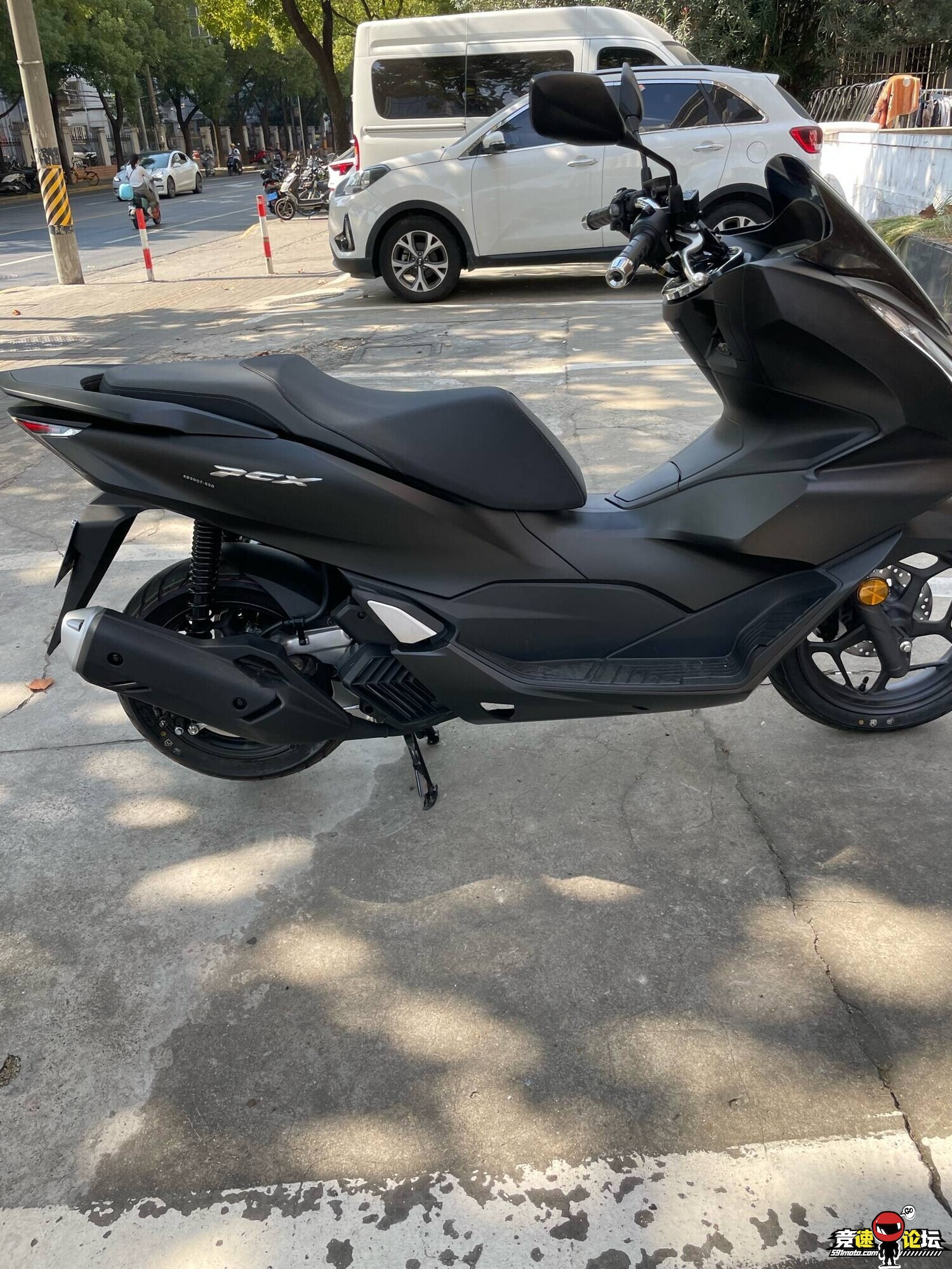 蓝A刚上牌三天本田pcX160，持续55.X收黄A，16.X收蓝A黄C-竞速车友会 - 591moto