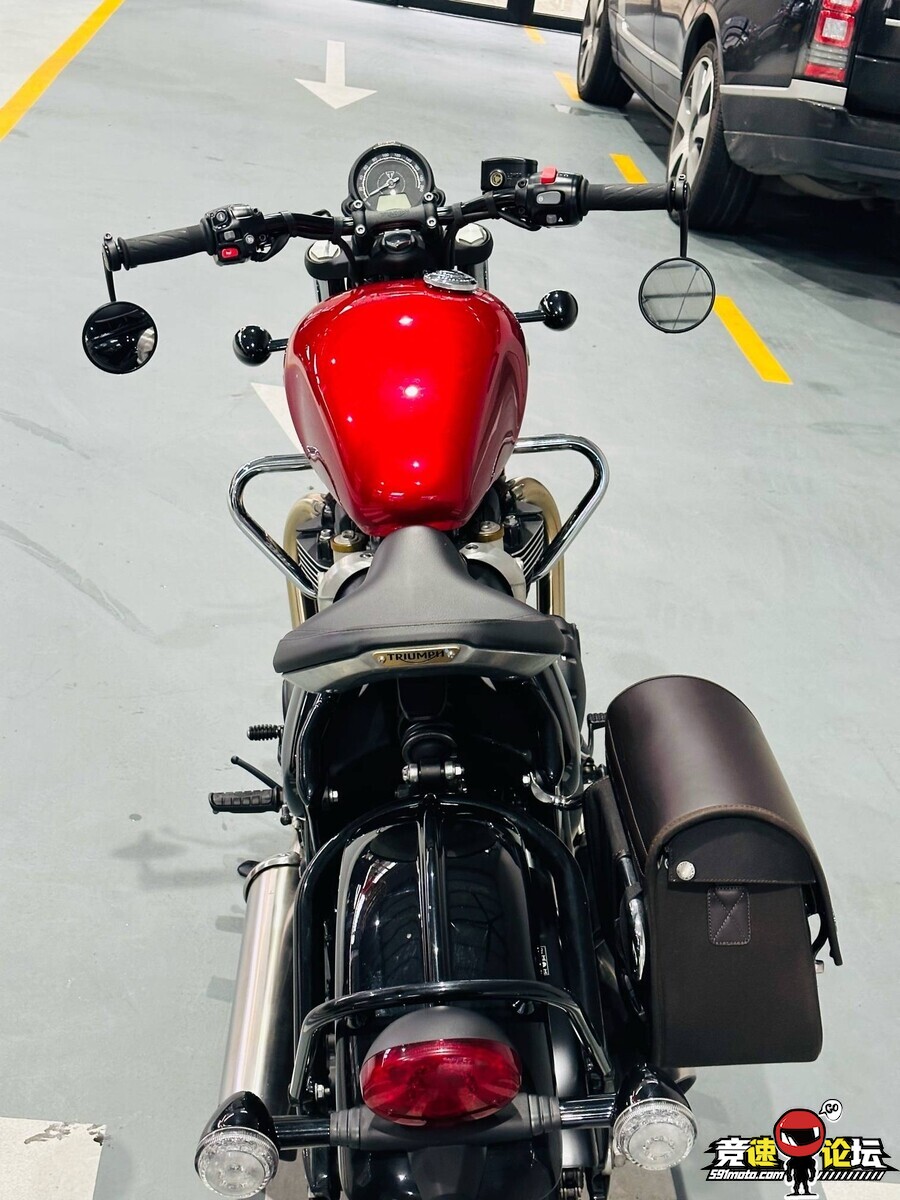 【上海雷霆】最新拿下22年300公里准新凯旋bobber-竞速车友会 - 591moto