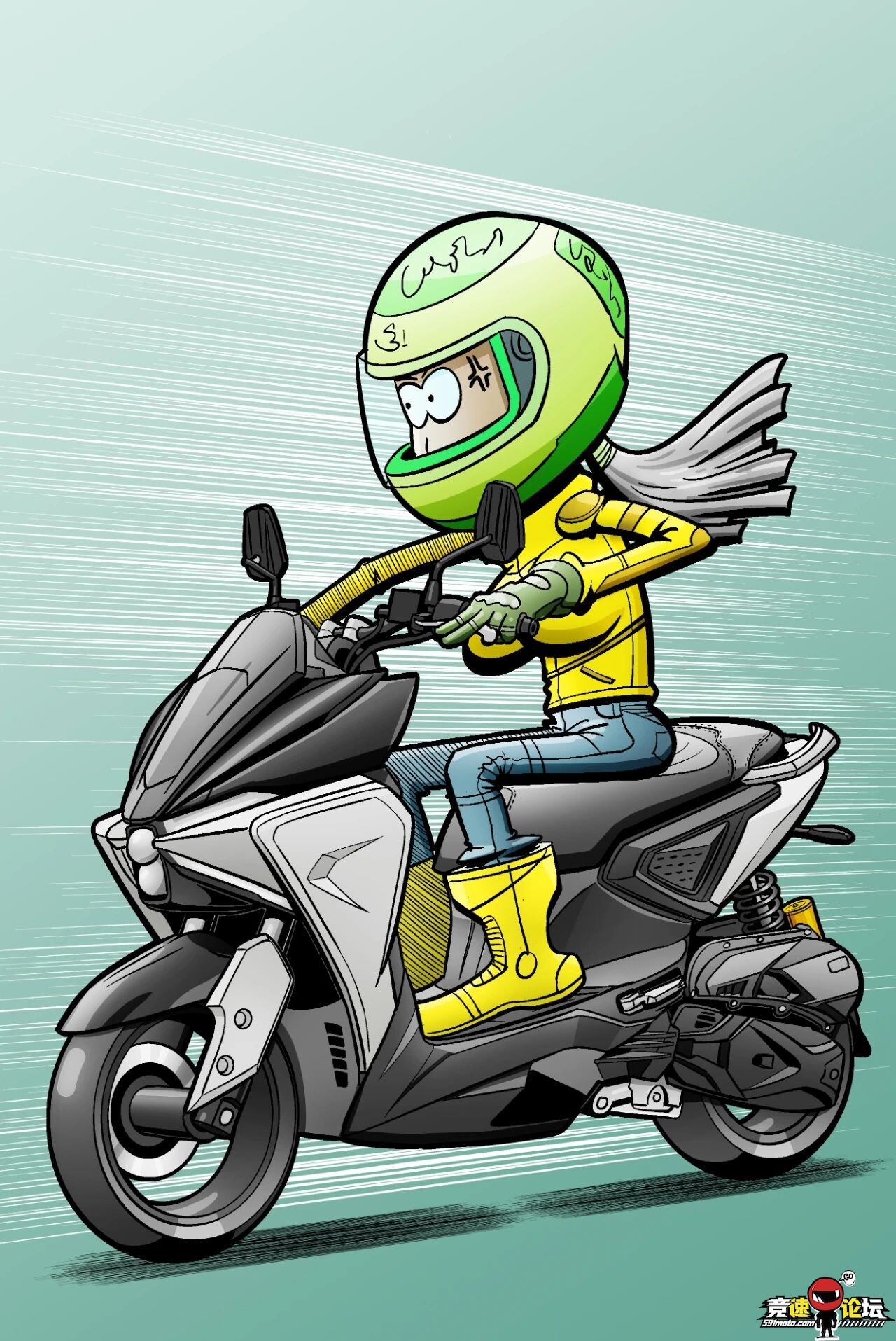 超有个性，超有范儿的踏板，不到10000元就可拿走！-竞速车友会 - 591moto