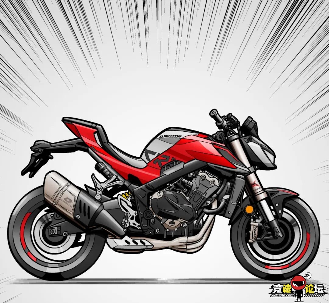 3699元！追600RS横空出世，QJMOTOR五周五！任贤齐也来了-竞速车友会 - 591moto