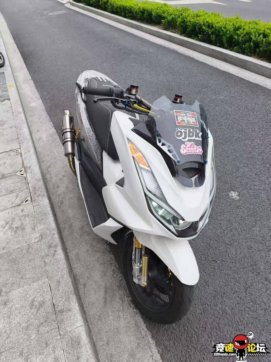 【摩托枢纽】最新拿下！爆改24年pcx，1w多公里，全车改件相当硬，可协议-竞速车友会 - 591moto