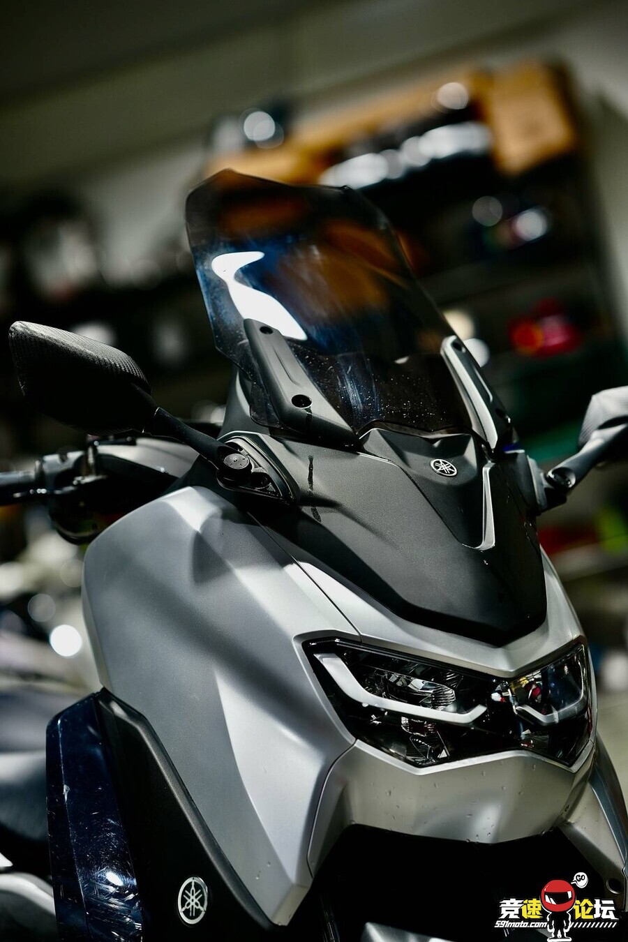 22年蓝A nmax tcs 升级恶魔蜥前减震 rpm后减震-竞速车友会 - 591moto