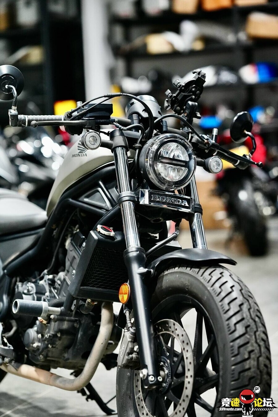 22年本田CM300。行驶3000公里 带over排气 电瓶断电遥控-竞速车友会 - 591moto