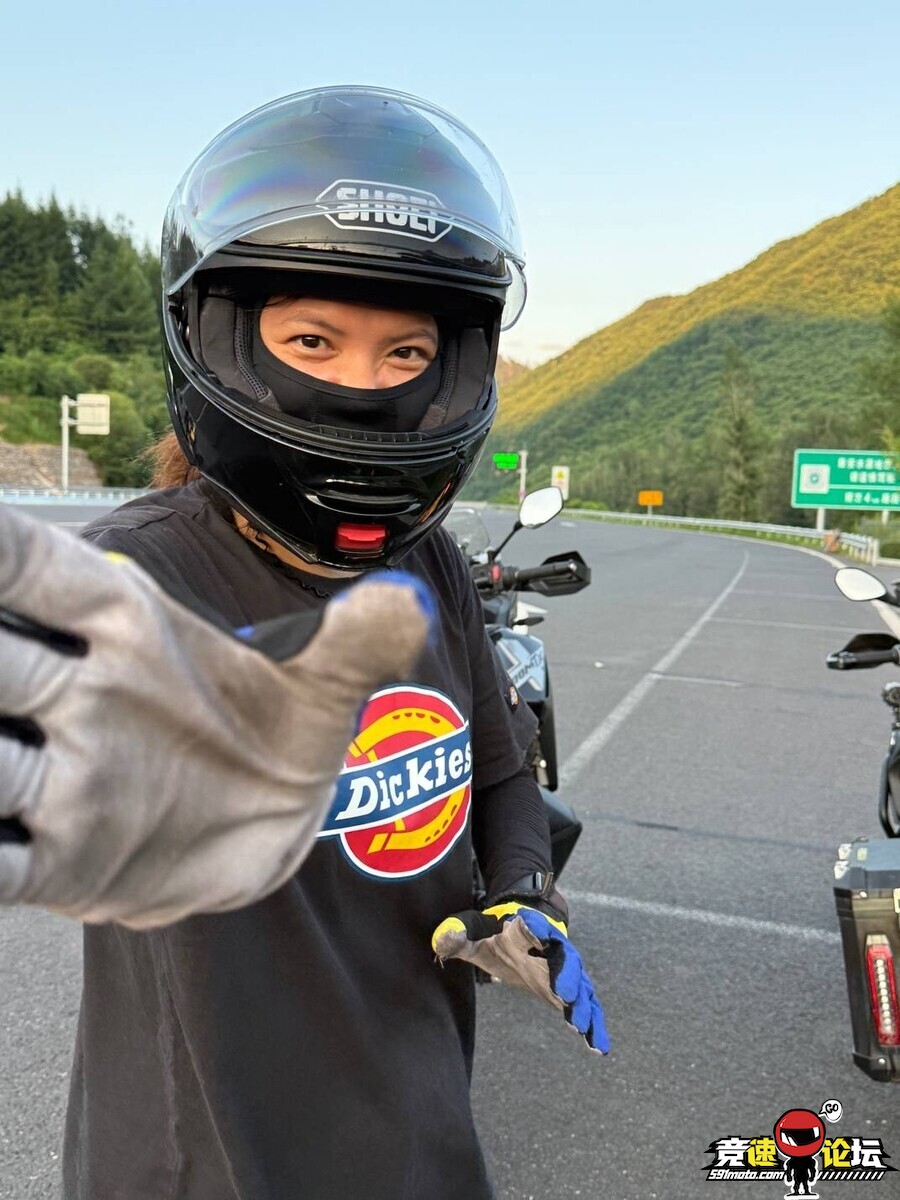 #上海女骑#上海魅影女子车队#331国道全程-竞速车友会 - 591moto