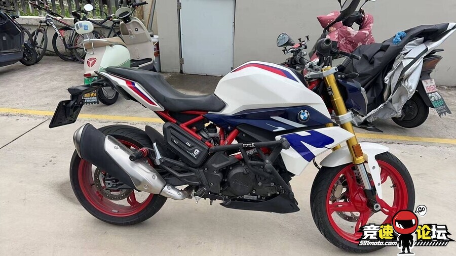 《阿杰在售》嘎嘎嘎宝马310二千多公里-竞速车友会 - 591moto