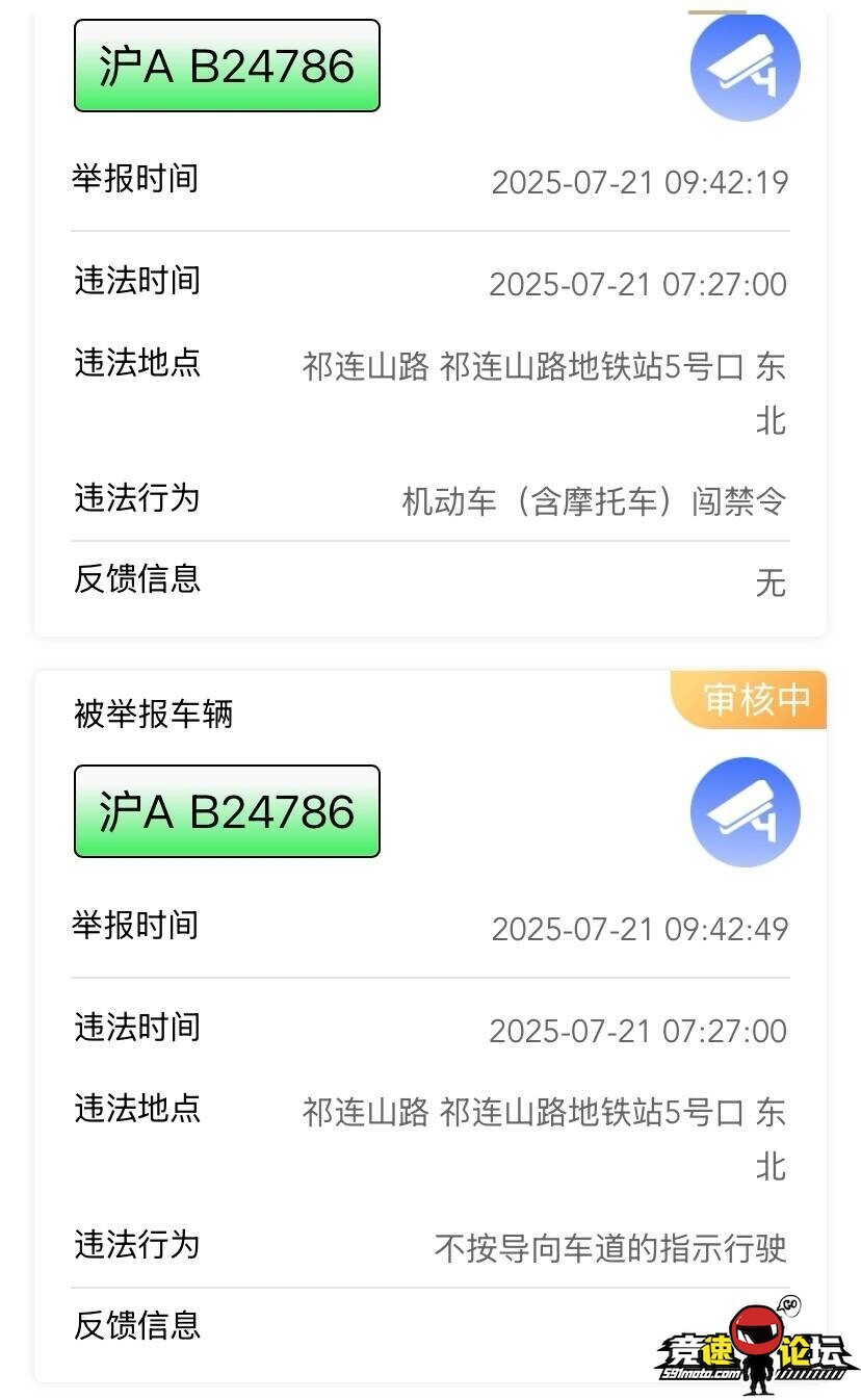 遇到册佬了!!!-竞速车友会 - 591moto