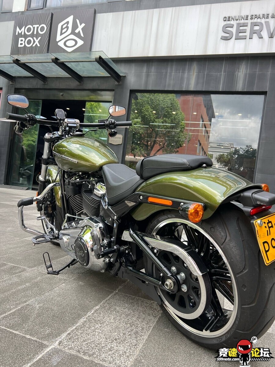 【MOTO BOX】23年4月哈雷突破114目前沪C，仅行驶3500km-竞速车友会 - 591moto