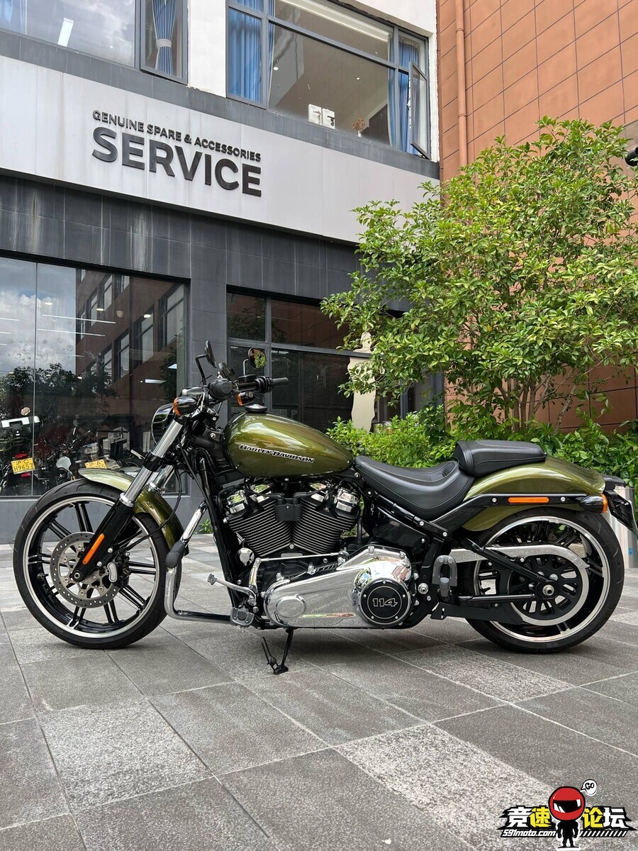 【MOTO BOX】23年4月哈雷突破114目前沪C，仅行驶3500km-竞速车友会 - 591moto