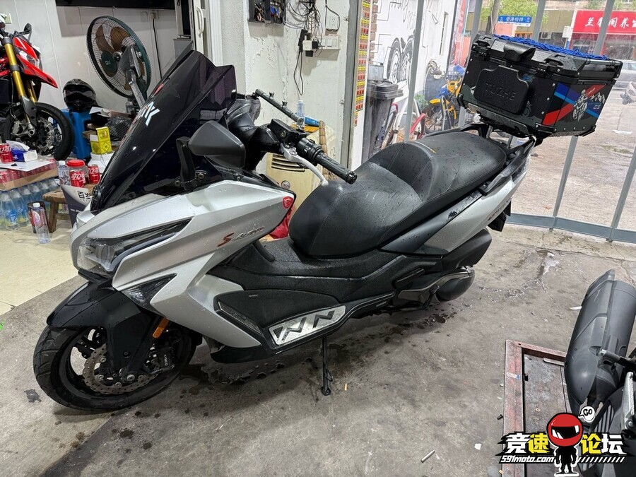 光阳s400国产带岛牌出售-竞速车友会 - 591moto