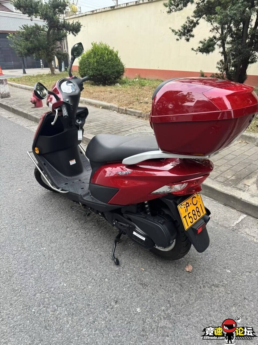 出黄C轻骑铃木.丽梦125，2024.10上牌，开了38公里和新车一样-竞速车友会 - 591moto