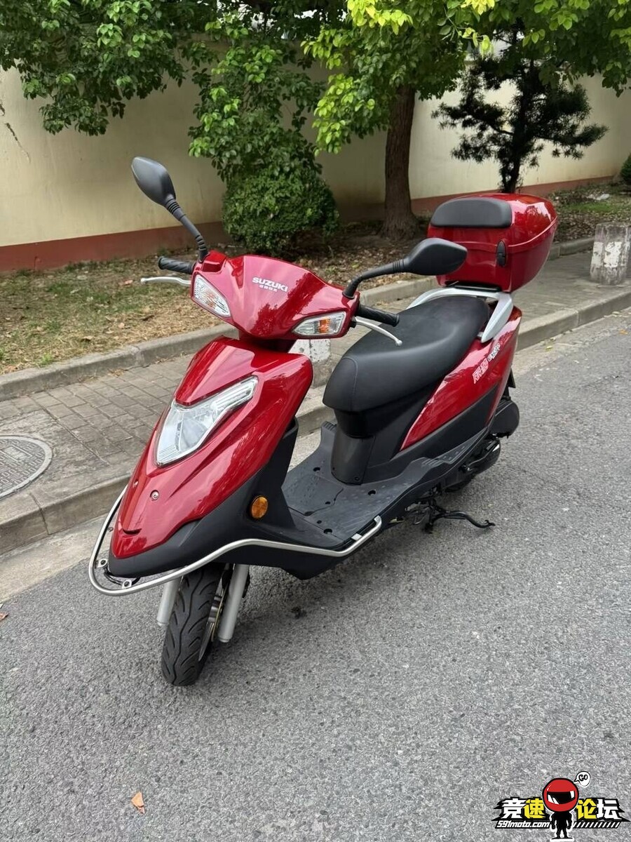 出黄C轻骑铃木.丽梦125，2024.10上牌，开了38公里和新车一样-竞速车友会 - 591moto