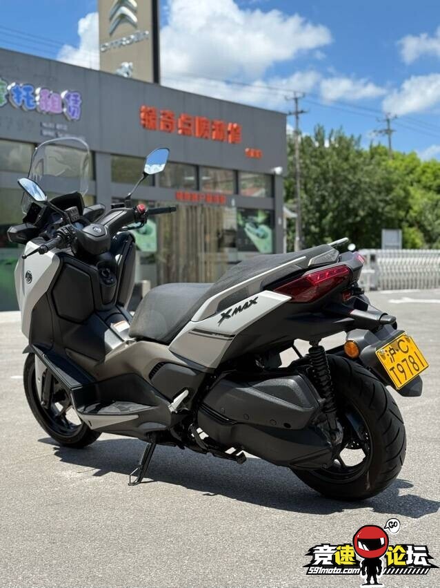 【摩托枢纽】继续买入！爆款踏板雅马哈Xmax，25年上牌，仅行驶1000多公里-竞速车友会 - 591moto
