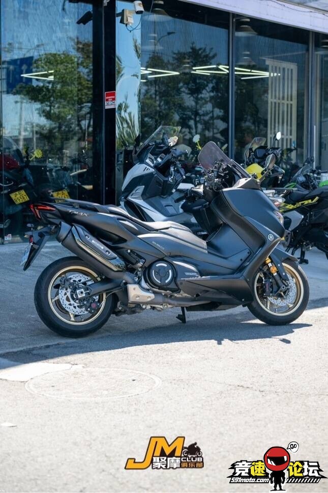 【浦东聚摩】22年雅马哈TMax560，9000多公里 多处改装-竞速车友会 - 591moto
