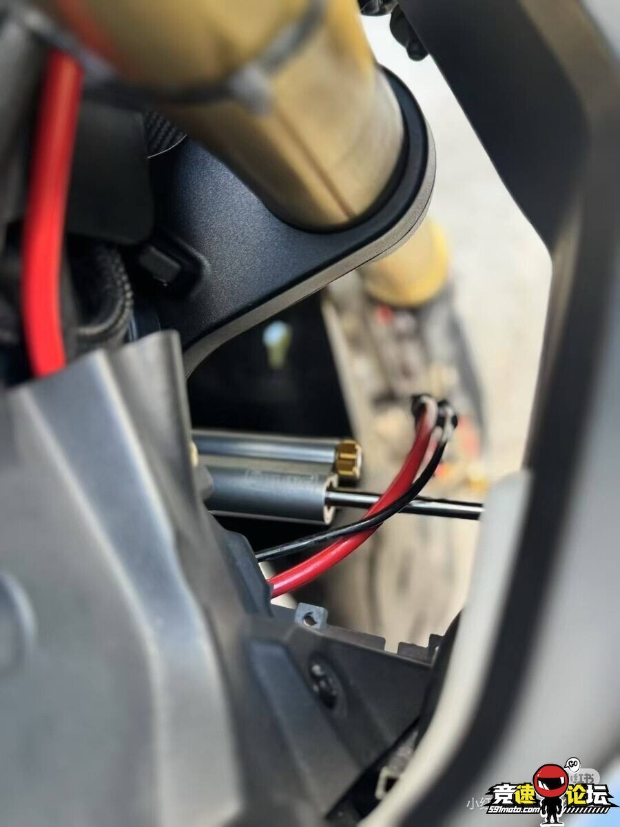 终于给我的春风450 SR搞定了Ohlins钛尺下移-竞速车友会 - 591moto