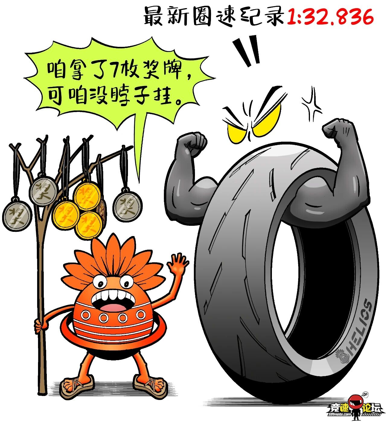 各种人眼里的摩托车比赛，赫璐轮胎封神成都赛道！-竞速车友会 - 591moto