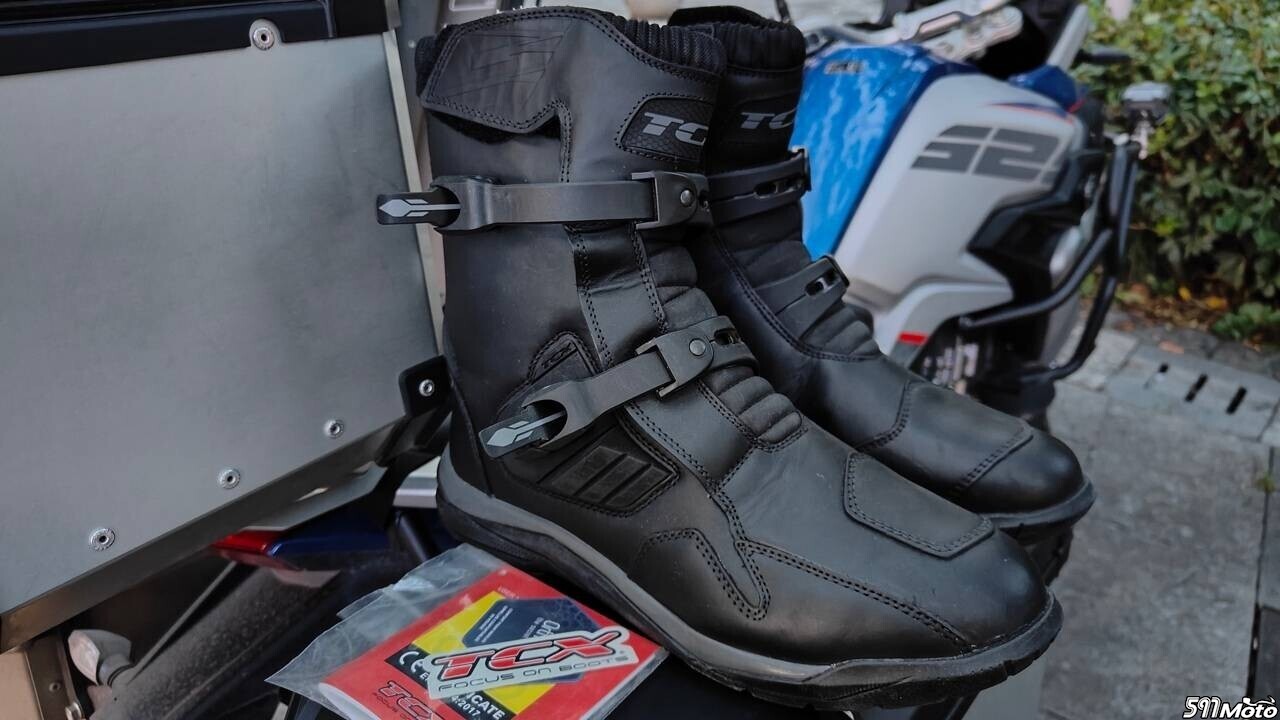 出一双册刮辣的全新tcx骑行靴，仅试穿，无倒无摔无剐蹭-竞速车友会 - 591moto